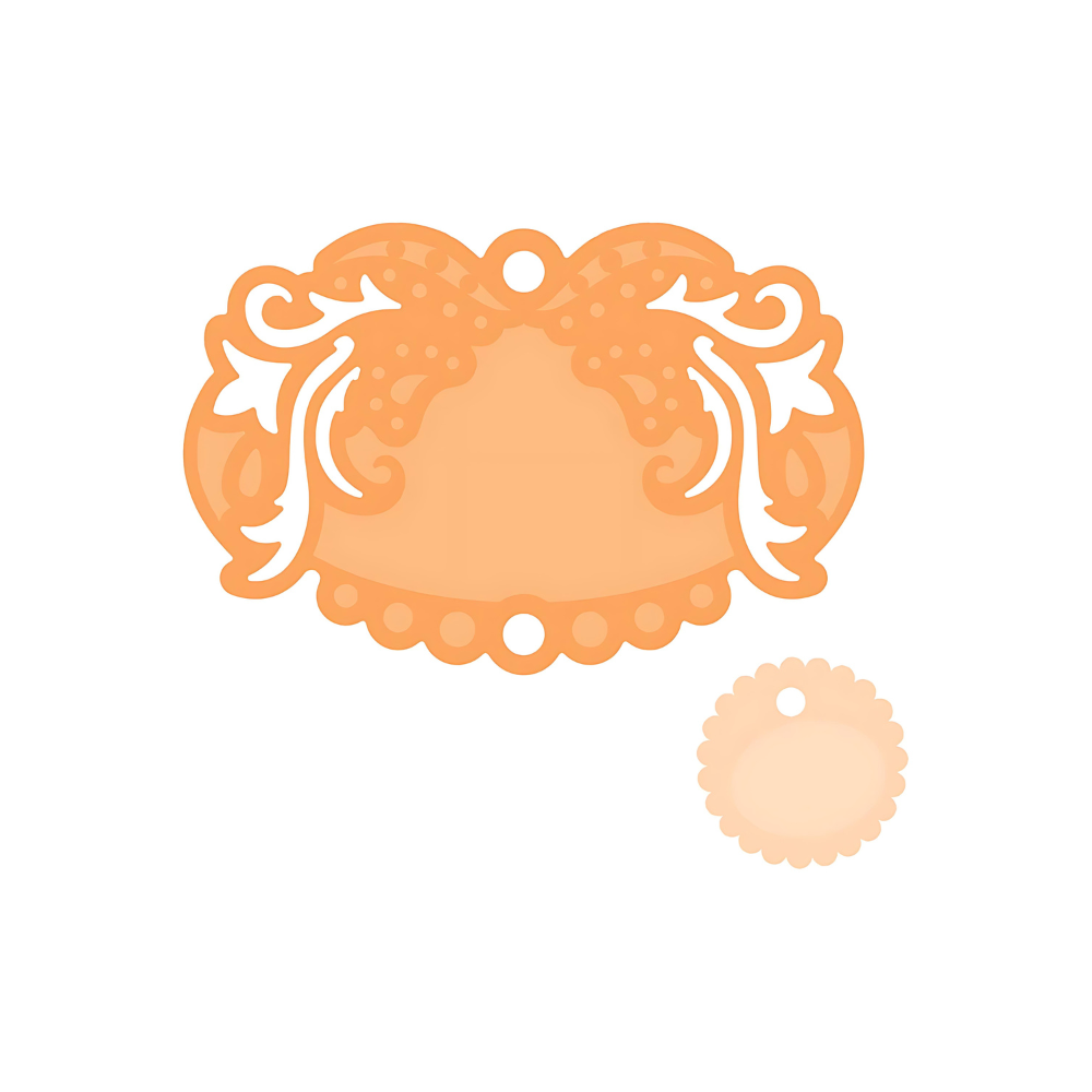 Tonic Studios Vintage Oval Tag - Papercraft Die – HOBBYHOP