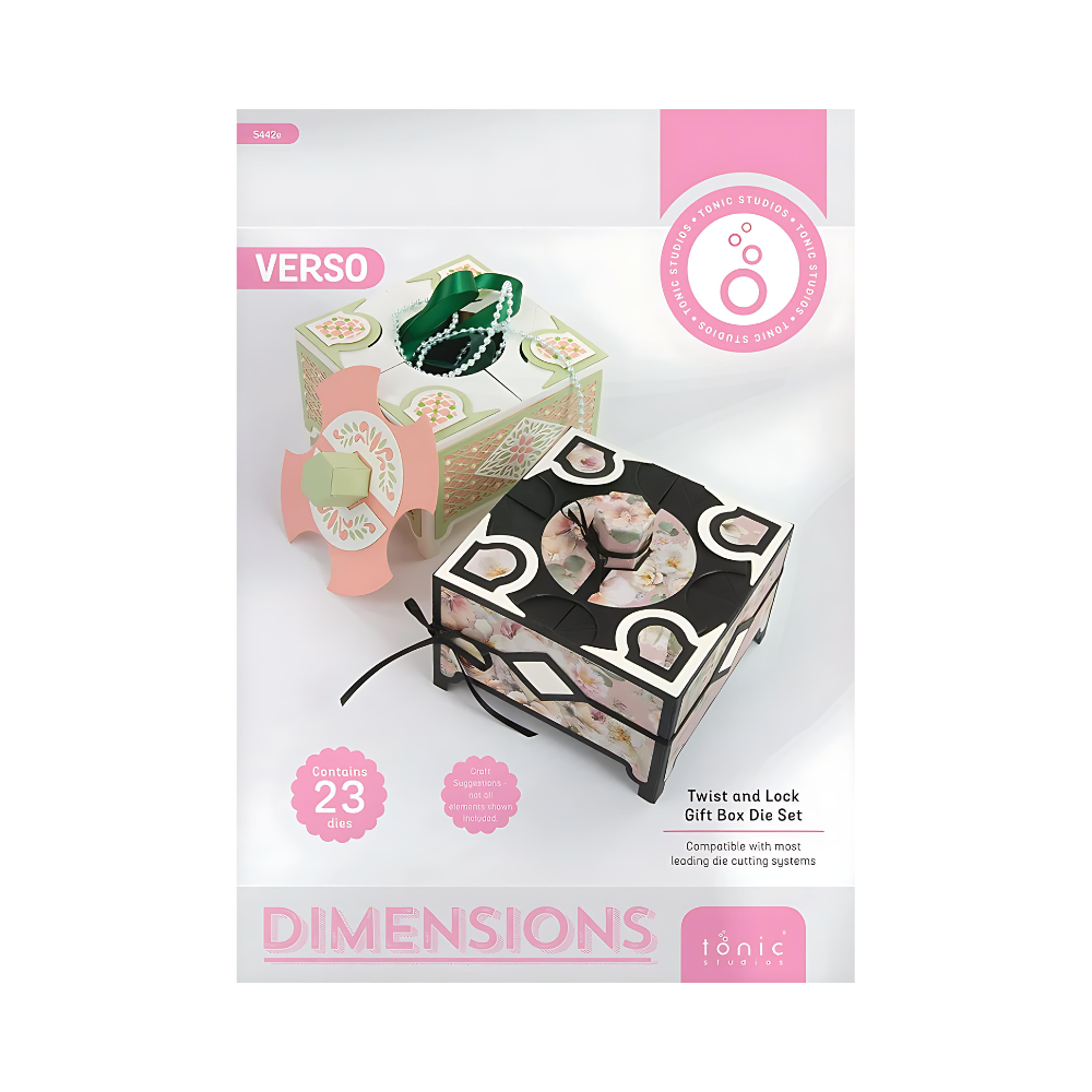Tonic Studios Twist and Lock Gift Box - Papercraft Die – HOBBYHOP