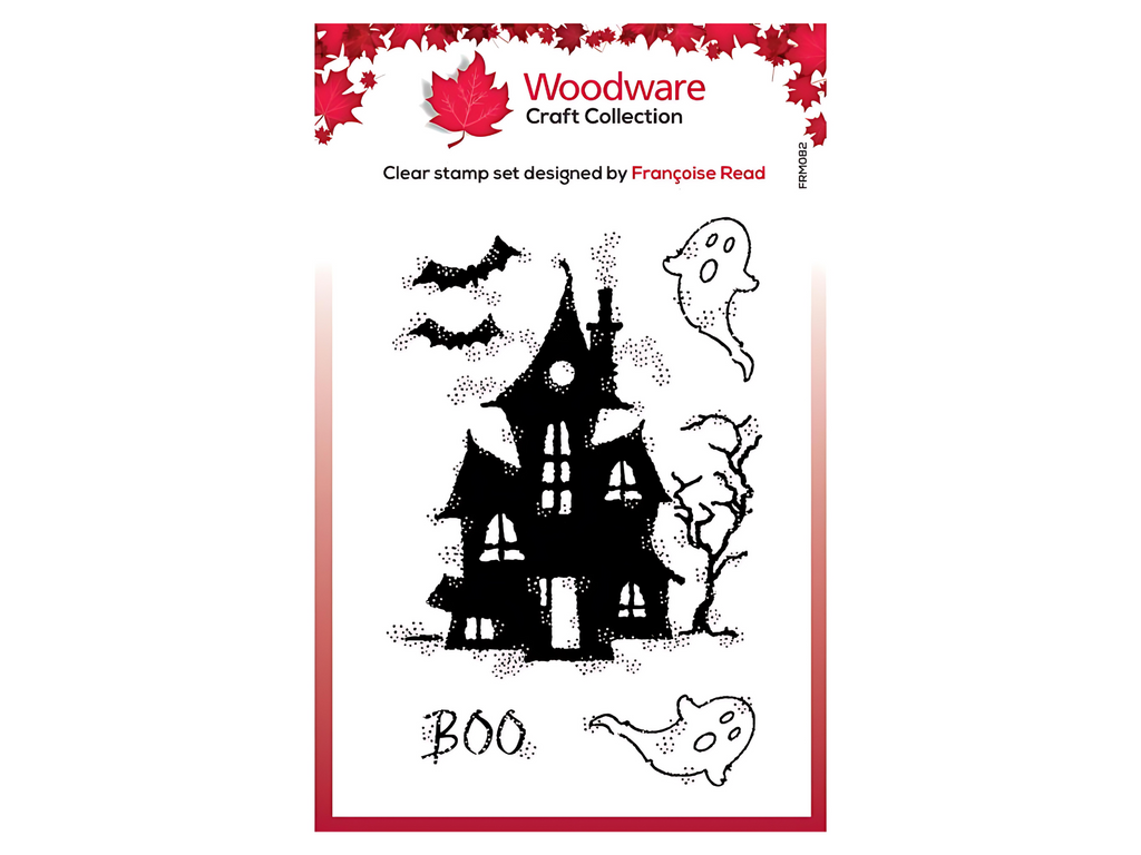 Woodware Haunted Clear Stamp – HOBBYHOP